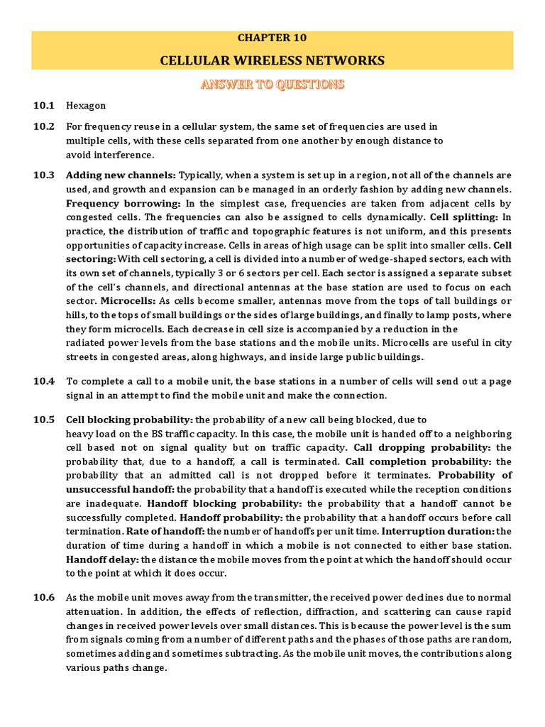 Chapter 10 (Stalling) | PDF | Computer Networking | Networks