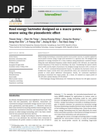 Kinetic Footfall | PDF | Energy Harvesting | Electric Power