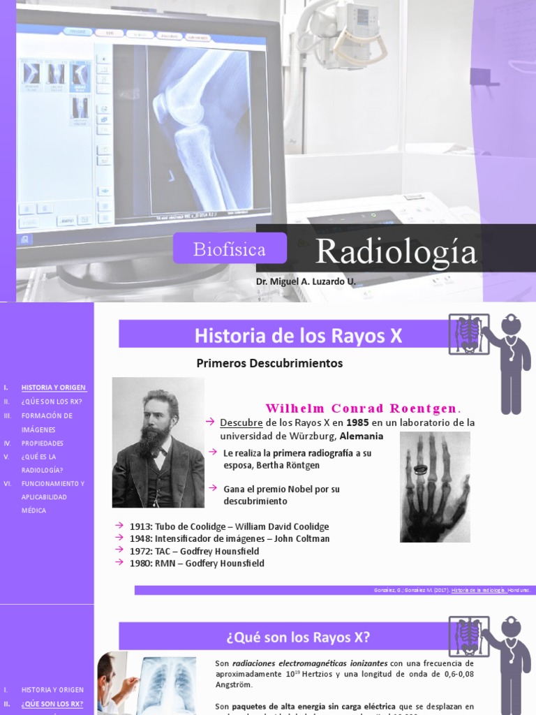 Radiología Convencional - Biofísica | PDF | Rayo X | Radiología