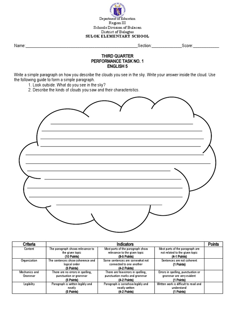 Daily routine paragraph | PDF | Circulatory System | Paragraph