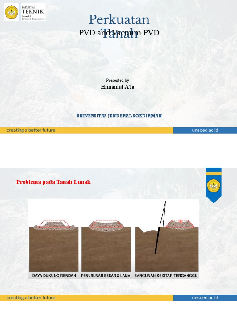 PVD and Vacuum PVD for Soft Soil Solutions | PDF | Natural Materials ...