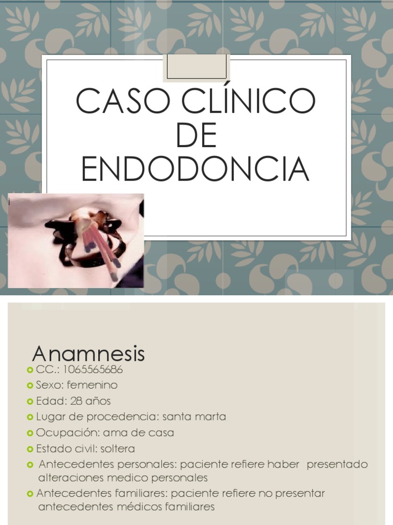Absceso Periapical Cronico | PDF | Cuidado de la salud | Medicina