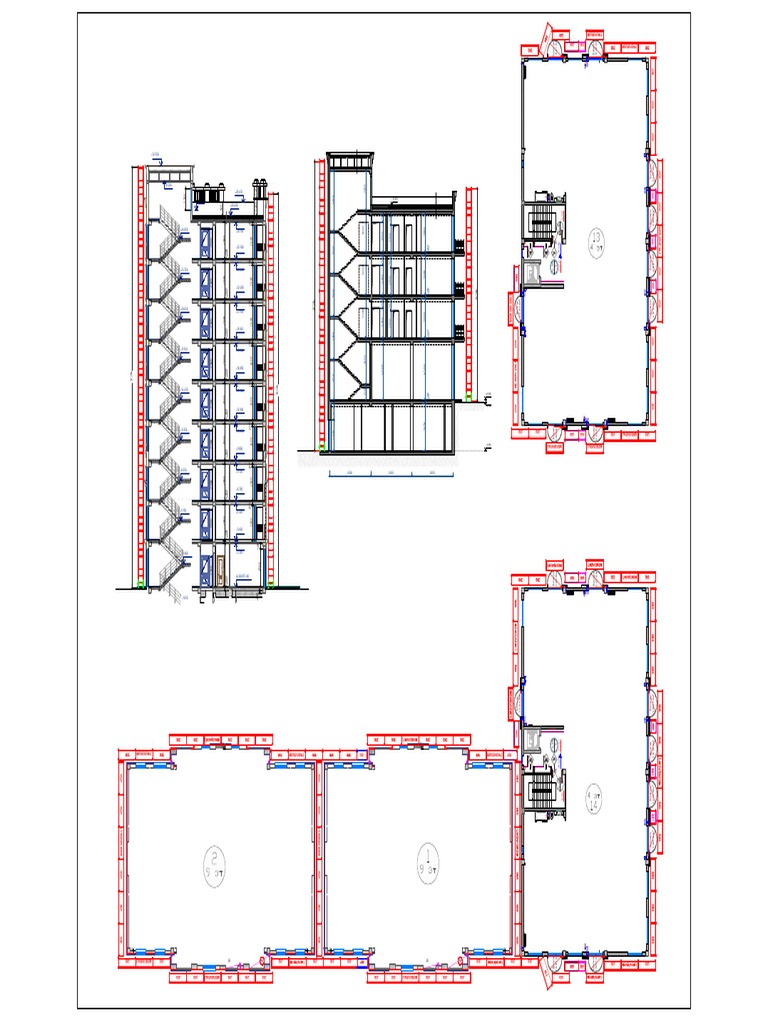 Scaffolding Plan 1-2-13-14 BuldingModel | PDF