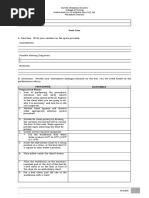 Back Care Procedure Checklist | PDF | Massage | Hand