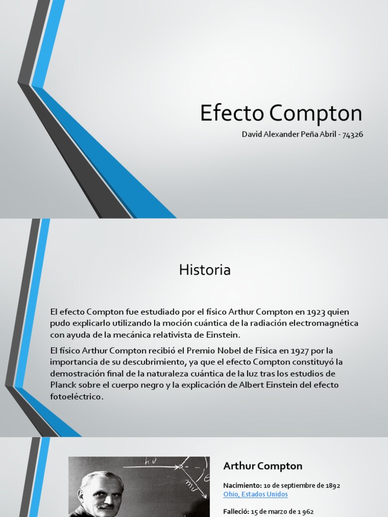 Efecto Compton | PDF