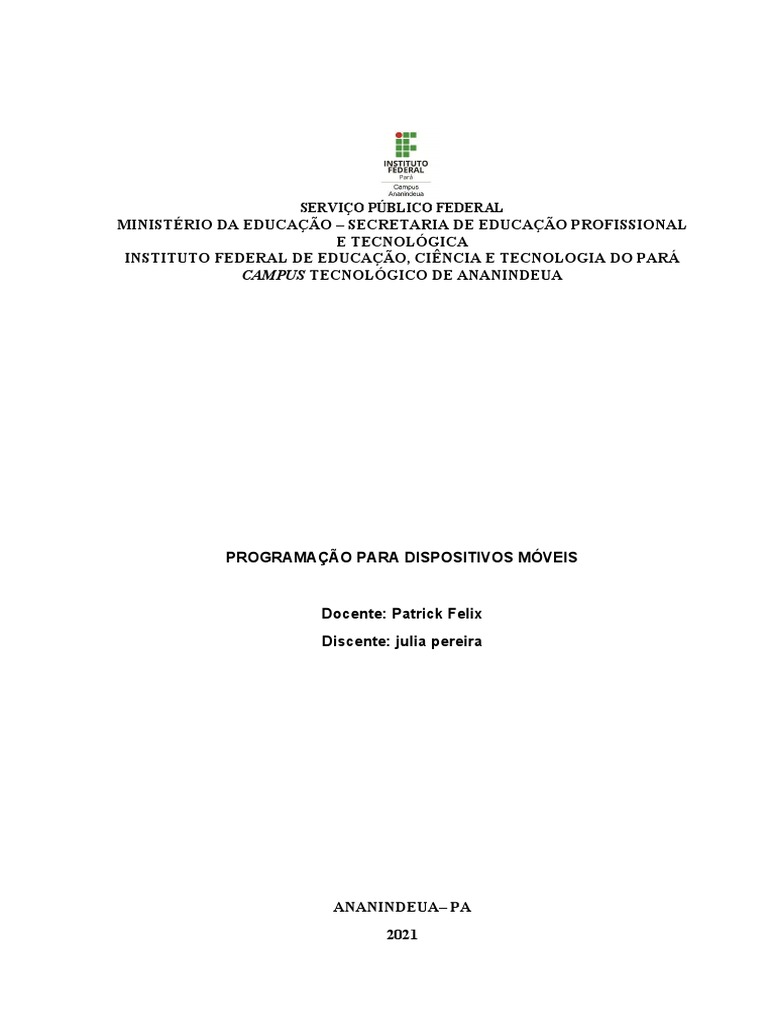 Capa Ifpa | PDF