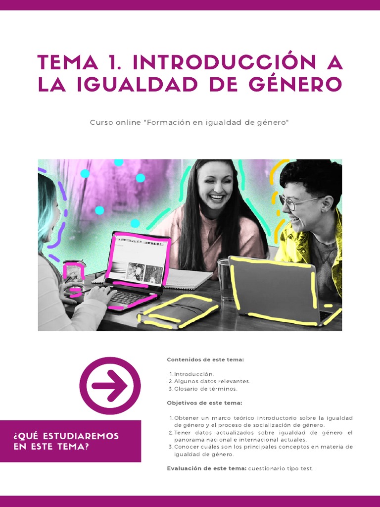 Introducción a la Igualdad de Género | PDF | Igualdad de género ...