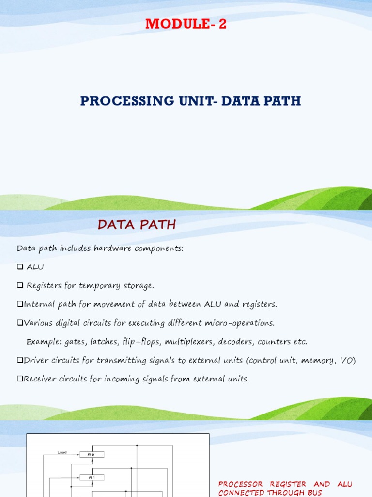 Data Path Computer Organization | Download Free PDF | Central ...
