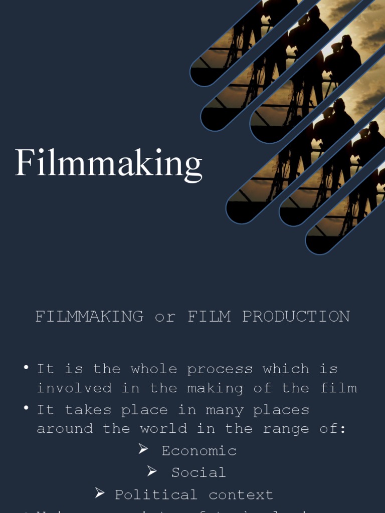 Filmmaking | PDF | Filmmaking | Entertainment