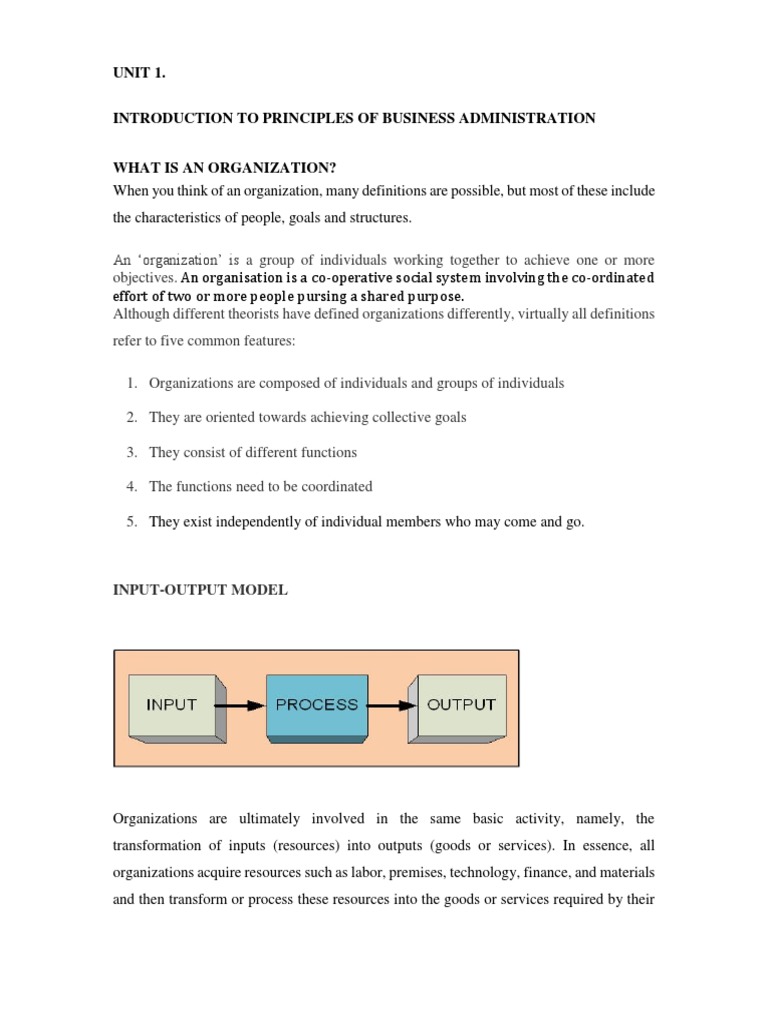 Introduction to Business Administration | PDF | Goal | Employment