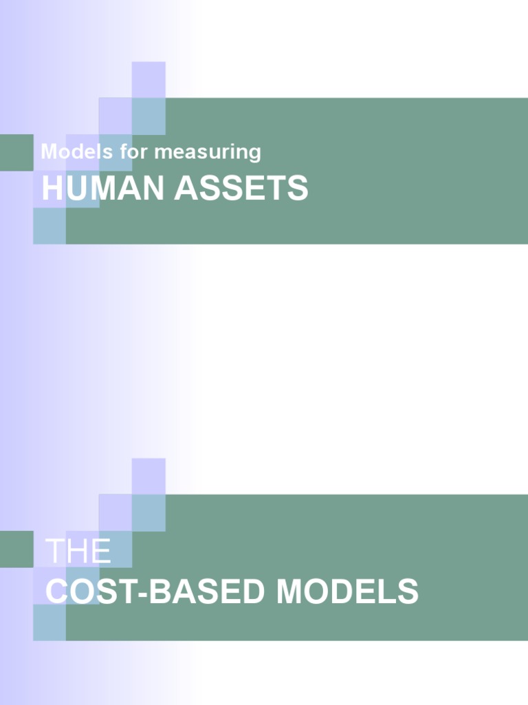 Models For Measuring HUMAN ASSETS | Download Free PDF | Value ...