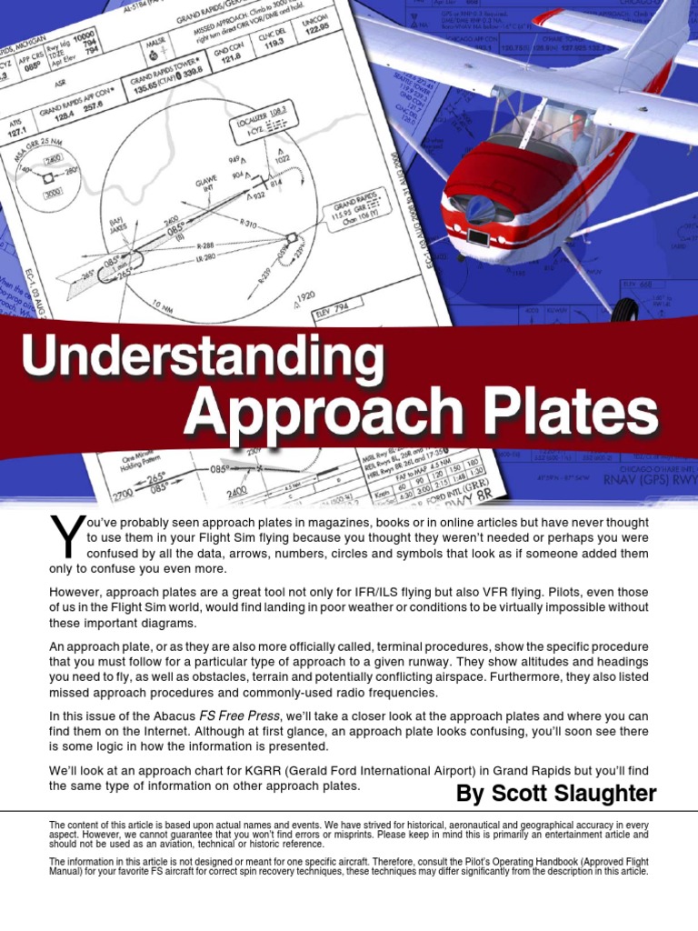 Understanding Approach Plates | PDF | Instrument Flight Rules | Runway