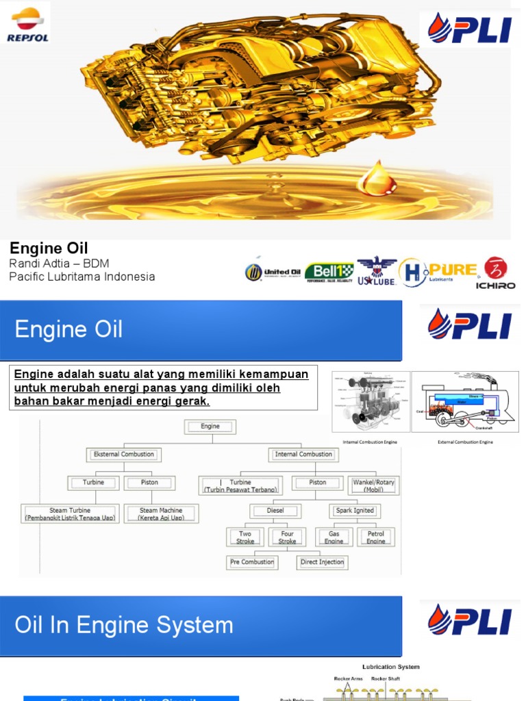 Engine Oil: Randi Adtia - BDM Pacific Lubritama Indonesia | PDF | Motor ...