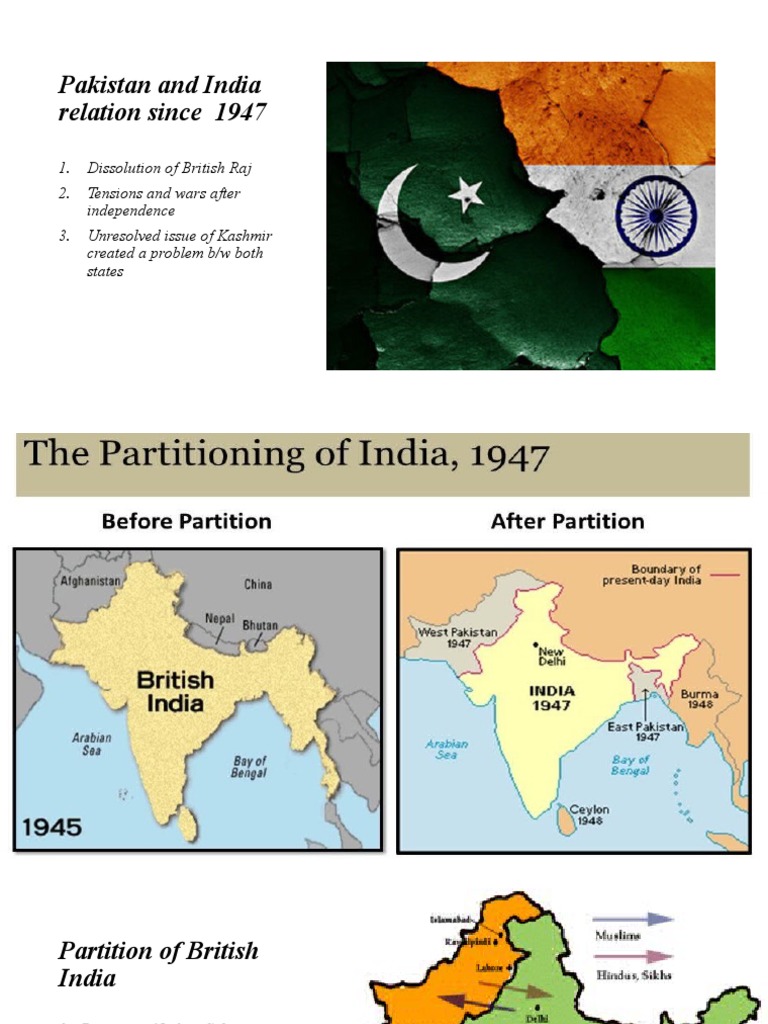 Pakistan and India Relation Since 1947 | PDF | History