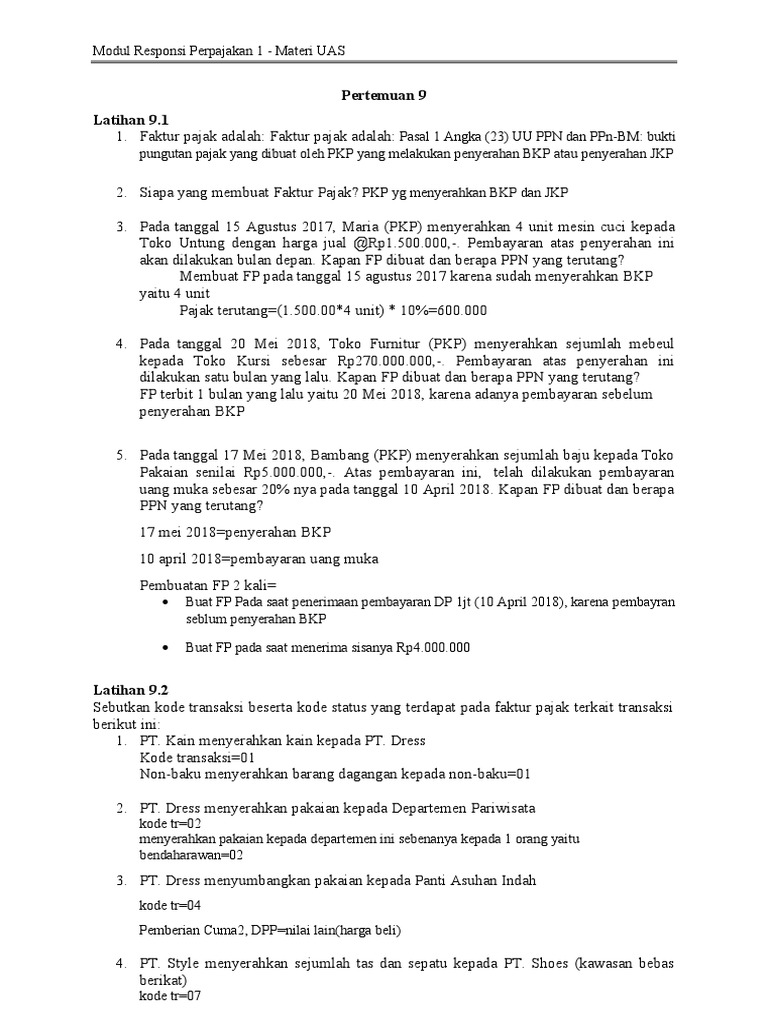 Soal - Responsi Pertemuan 9 Genap 2019 2020 | PDF