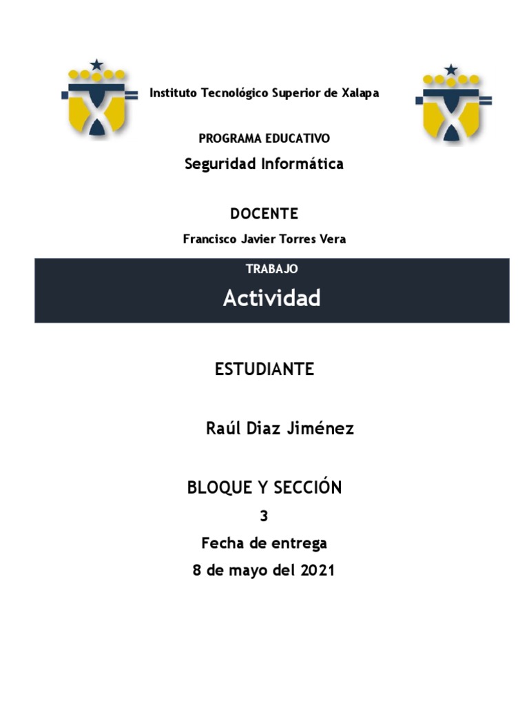 Unidad 3 Actividad 1 Pdf