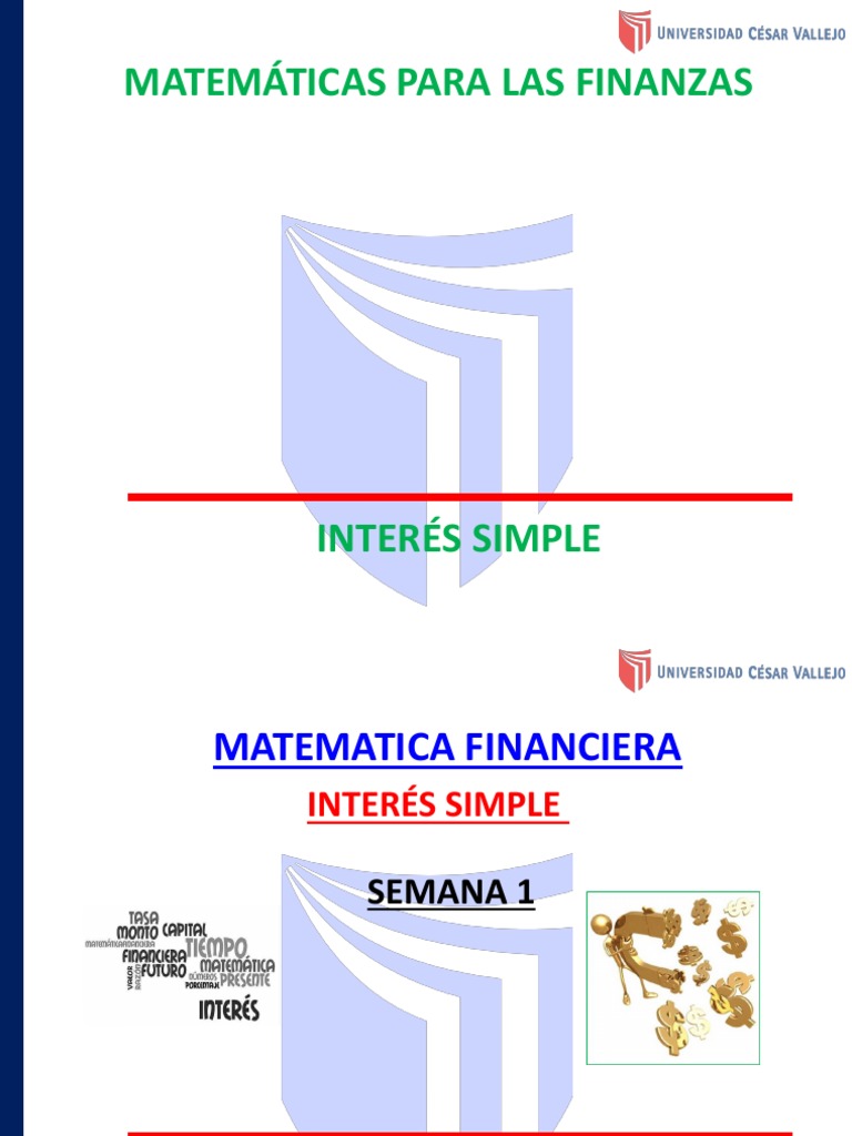 Interés Simple | PDF | Tasas de interés | Interés