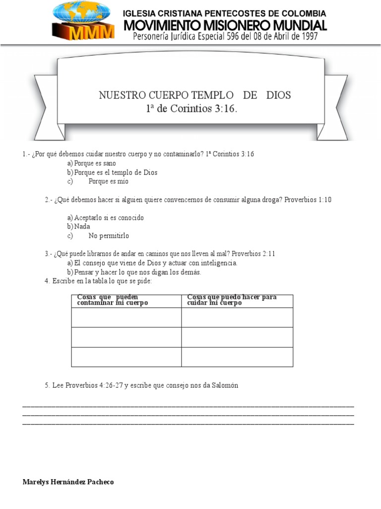 Cuerpo de Dios | PDF