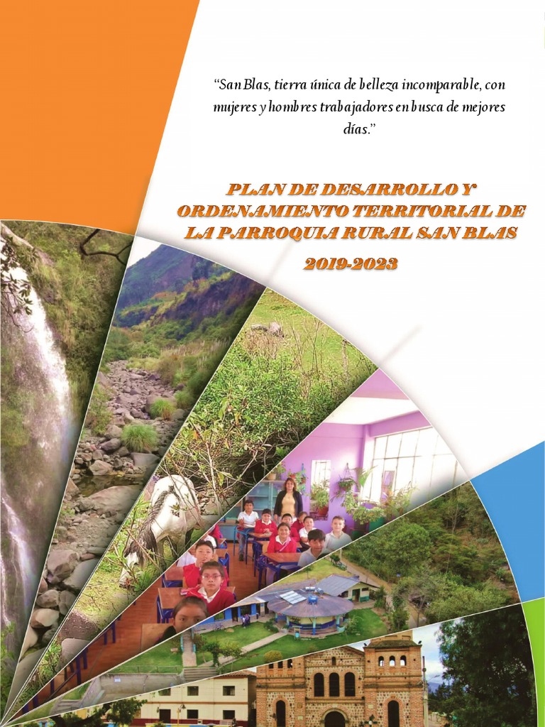 Pdot San Blas 2019-2023 Oficial Gadprsb | PDF | Residuos | Economias