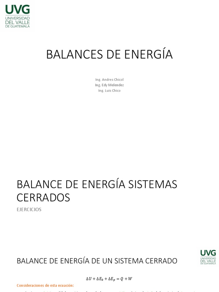 2021.04.14 Clase BME 7.3 Sist Cerrados - Ejercicios | PDF | Gases | Temperatura