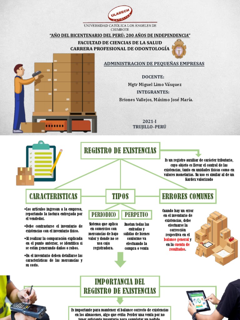 Registro de Exixtencia - Control de Existencia | PDF | Inventario | Economias