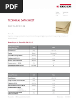 07a. MR MDF TECHNICAL DATA | PDF | Materials Science | Building Materials