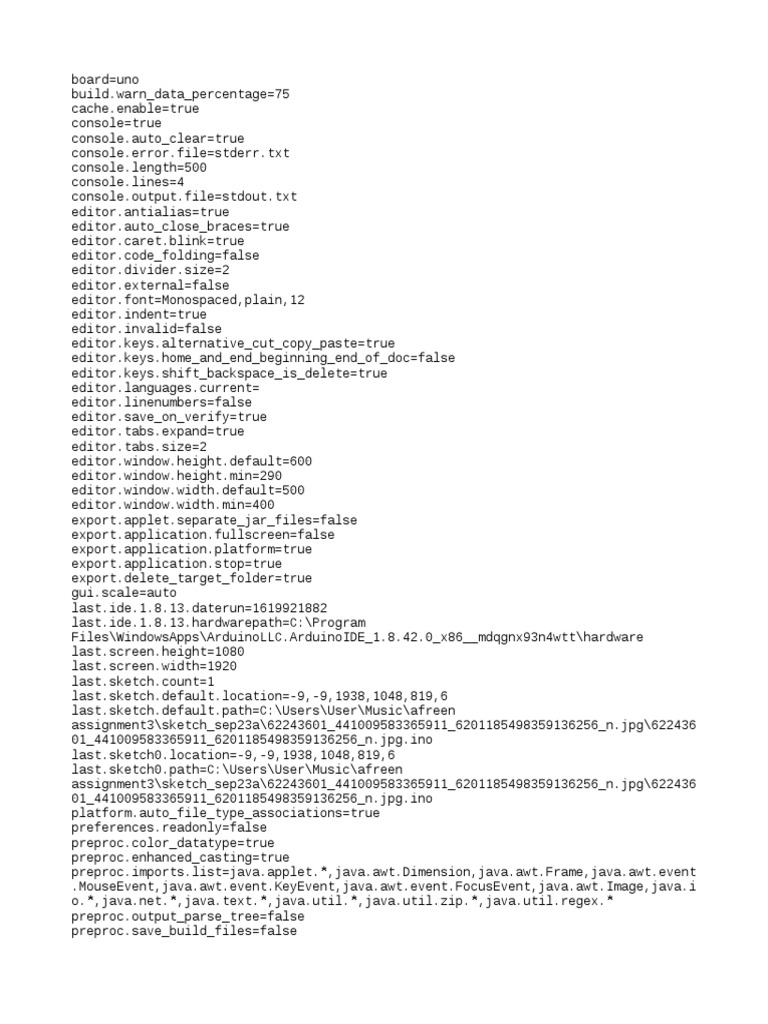 Preferences | PDF | Operating System Families | Computer Architecture