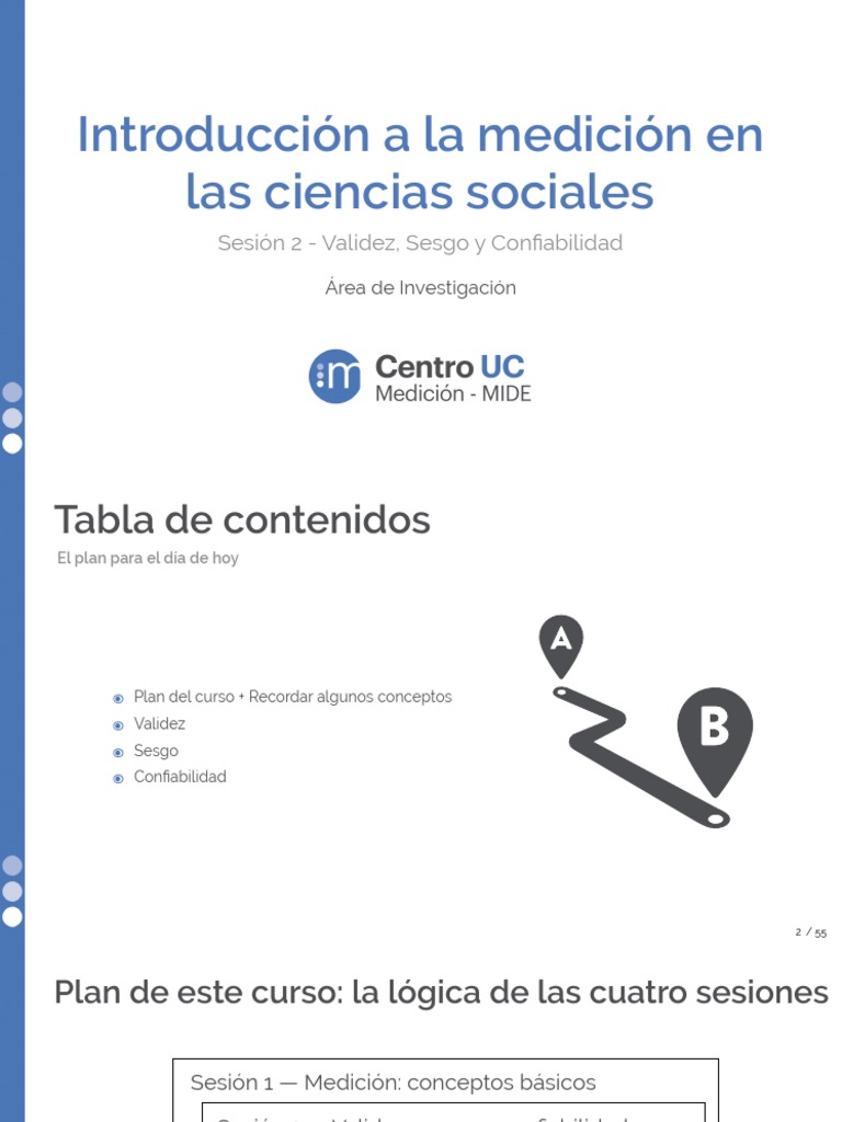 Curso Introduccion A La Medicion en CCSS S2 | PDF | Validez (Estadísticas) | Sicología
