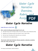 My Life as a Water Droplet Story | PDF | Water | Water Cycle
