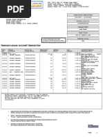 Sample Bank Header | PDF