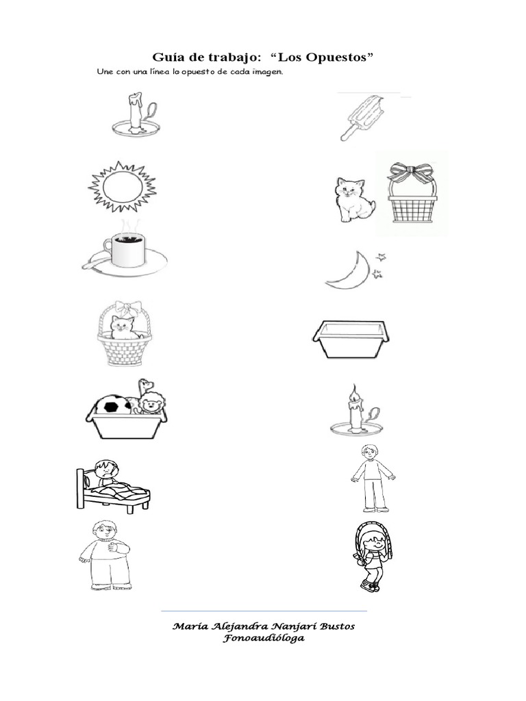 Guia Los Opuestos | PDF
