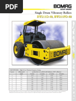 BOMAG BW 211 D-40 Specifications | PDF | Diesel Engine | Sand