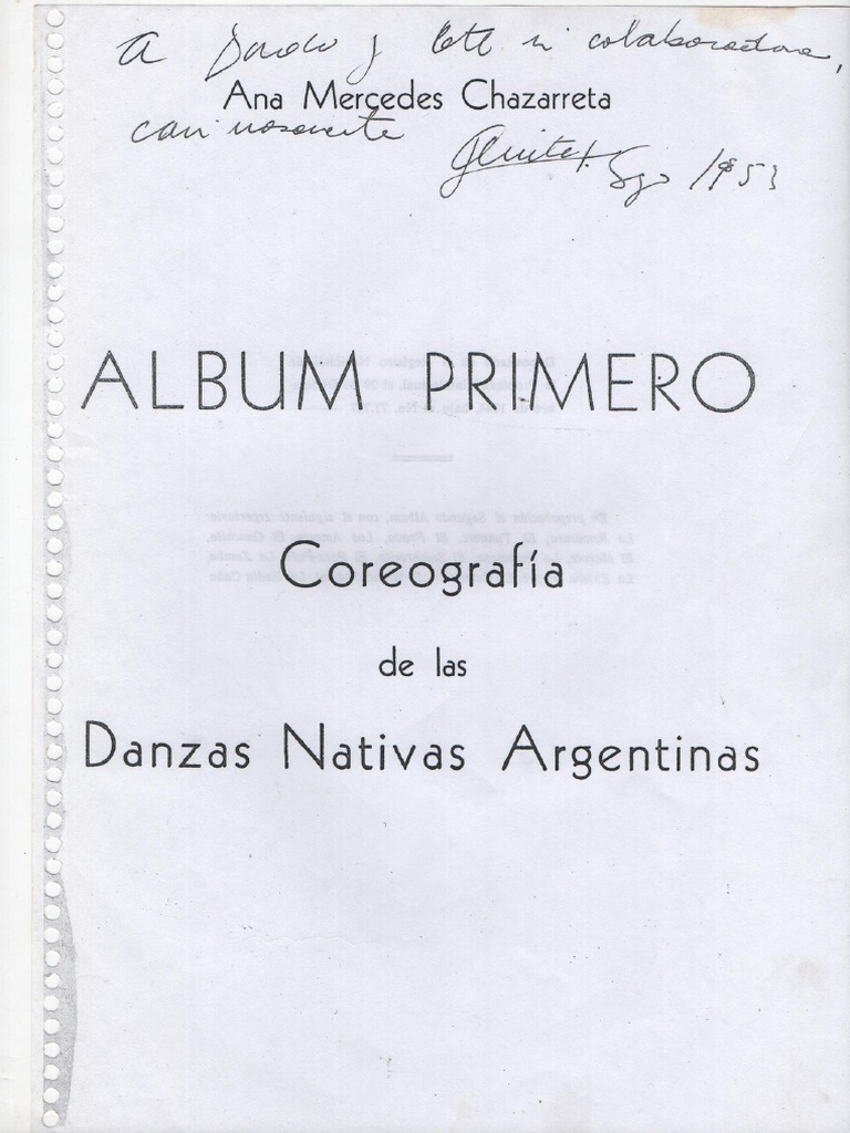 23 Chazarreta Ana Mercedes Album Primero | PDF