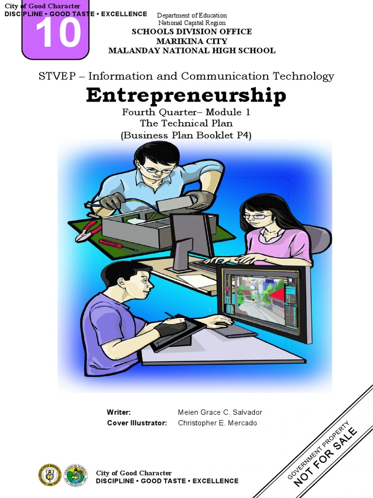 Stvep Entrep Grade10 q4 Edited | PDF | Cost | Cost Of Goods Sold