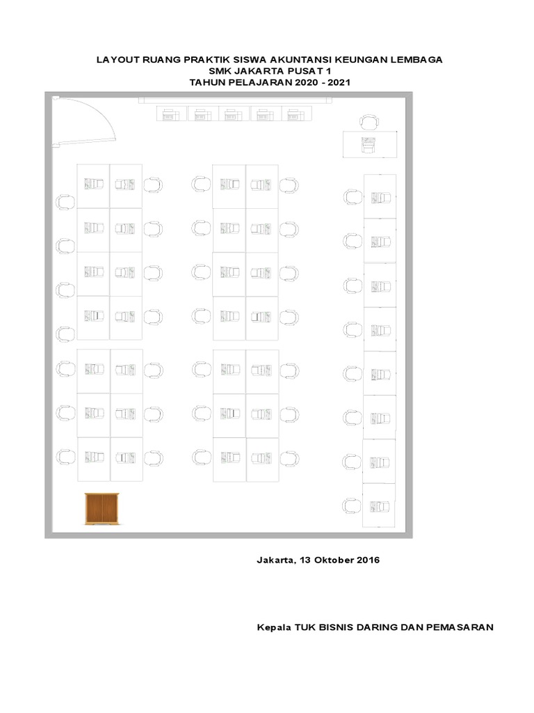 Layout Ruang Tuk Akl | PDF