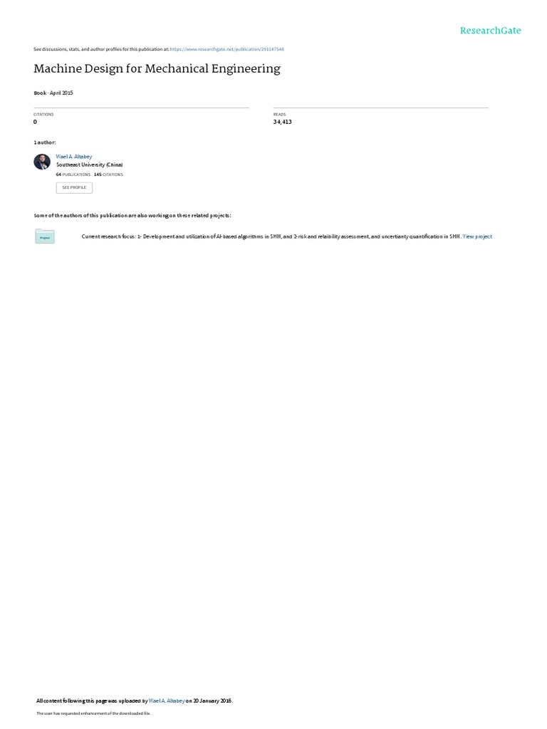 Machine Design Basics | PDF | Machines | Mechanical Engineering