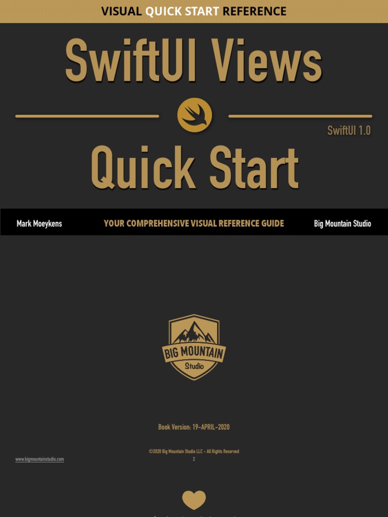 Swiftui Views Quick Start Pdf Swift Programming Language Computer Programming