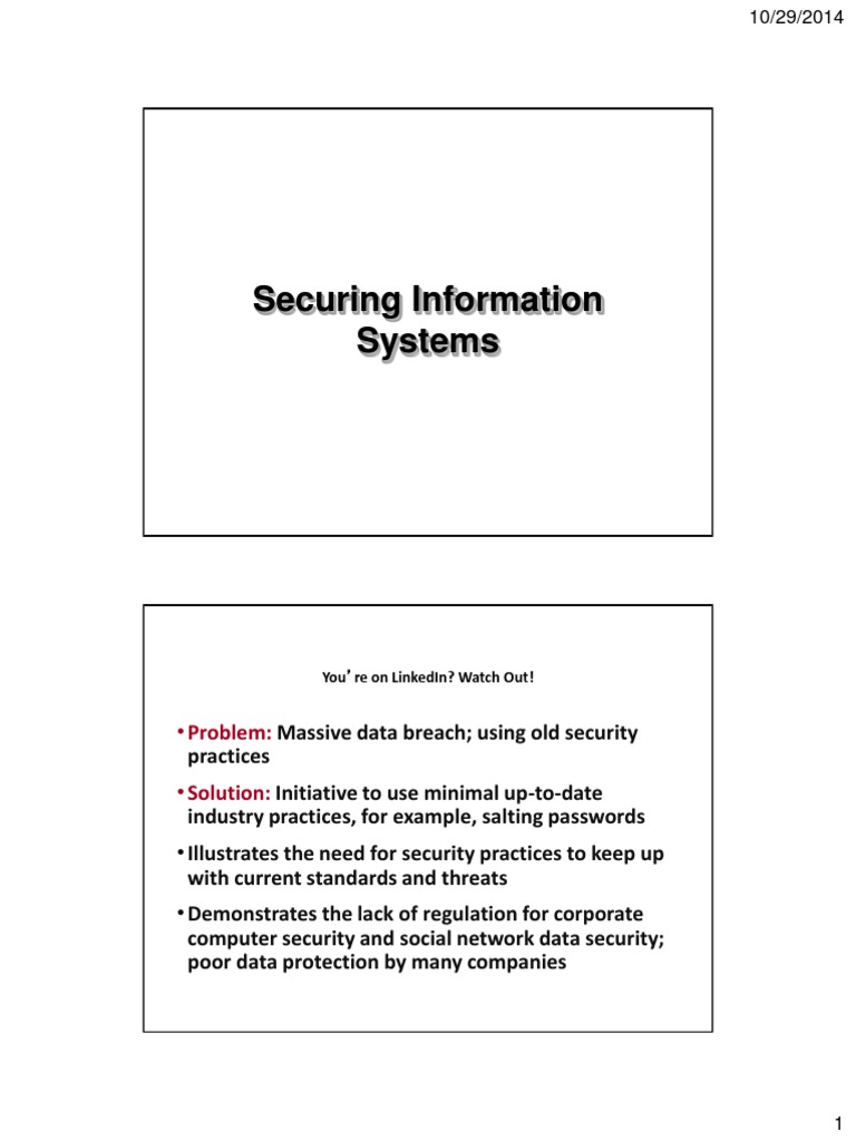 Chapter 8 - Securing Information Systems | PDF | Public Key Cryptography | Malware