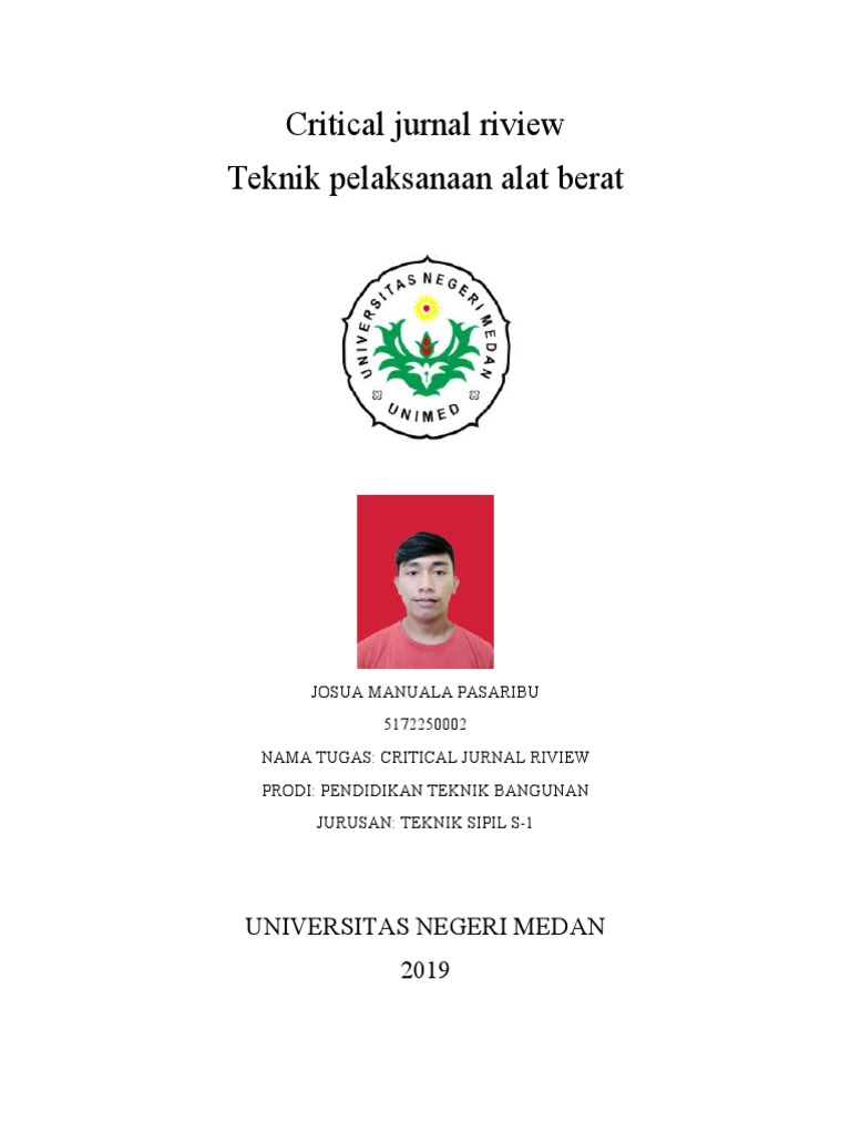 CJR Teknik Pelaksanaan Alat Berat | PDF