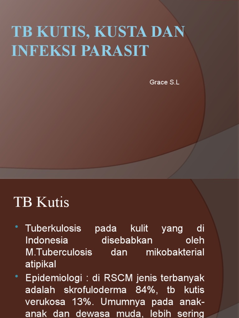 TB Kutis, Kusta Dan Parasit | PDF | Sains & Matematika