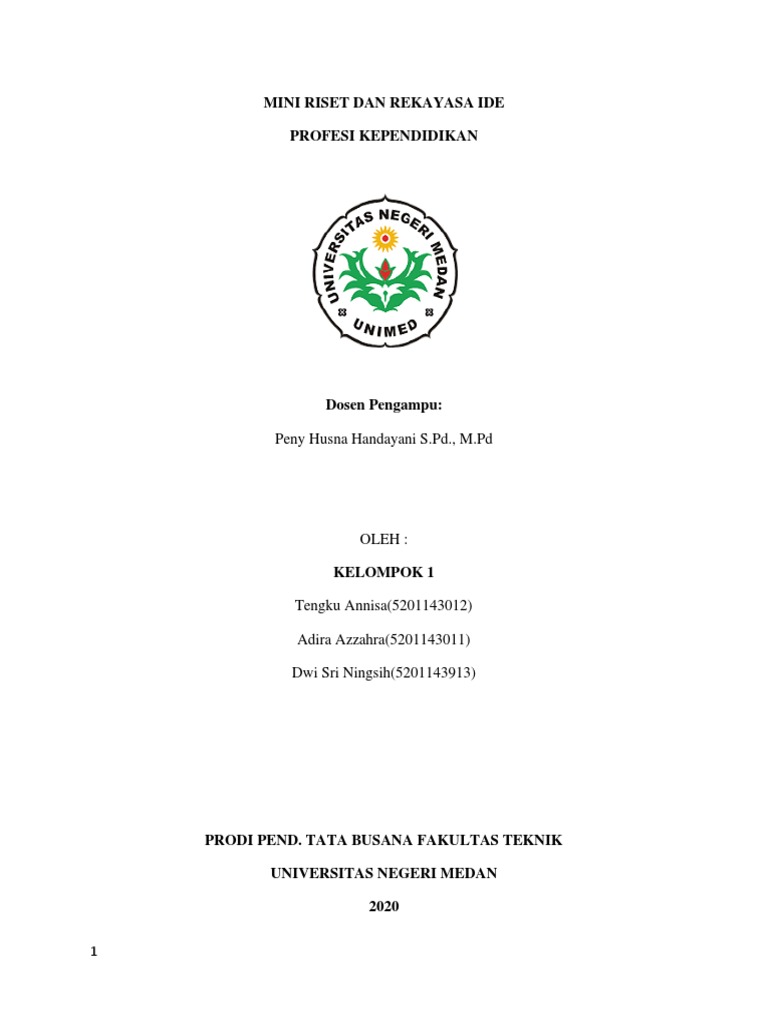 Mini Riset Dan Rekayasa Ide | PDF