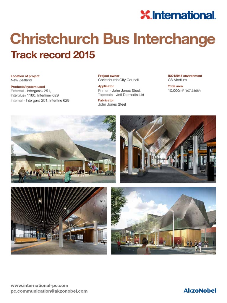 Christchurch Bus Interchange Track Record | PDF