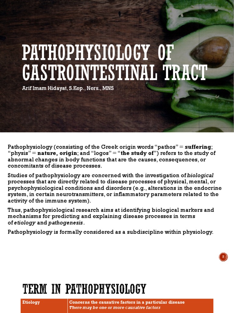 Understanding the Pathophysiology of the Gastrointestinal Tract: An In ...