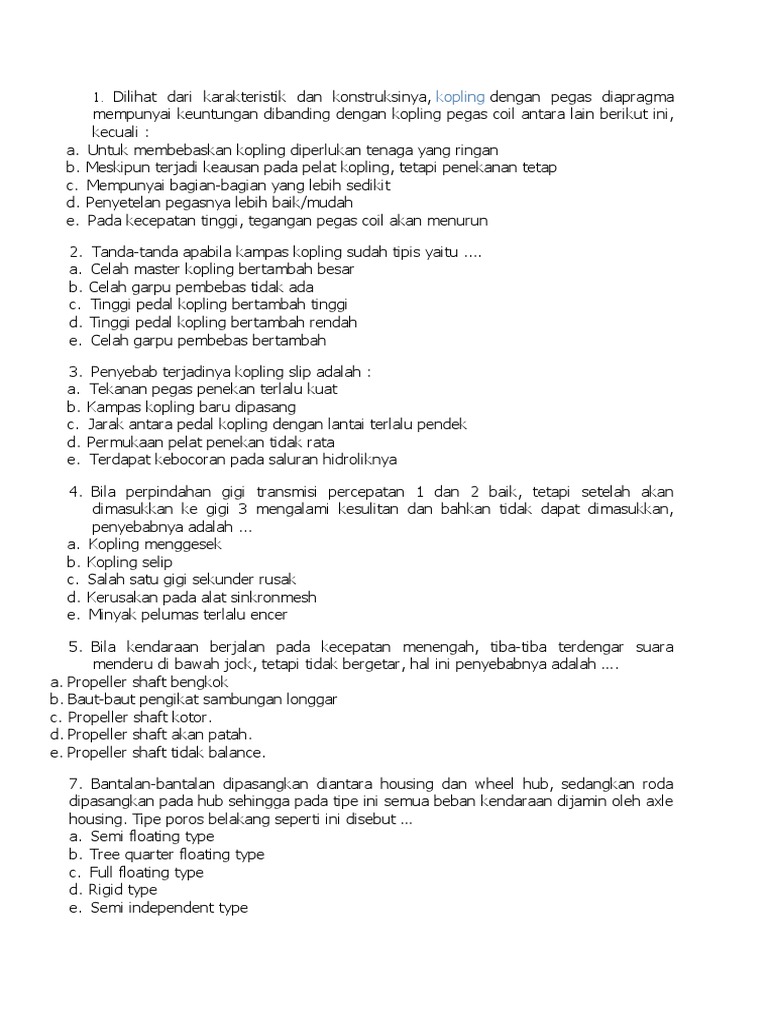 Contoh Soal Sasis | PDF | Griya & Taman | Komputer