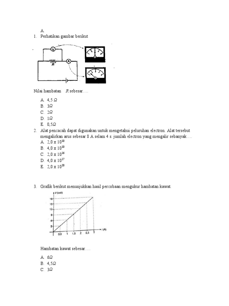Soal Fisika Kelas Xii | PDF