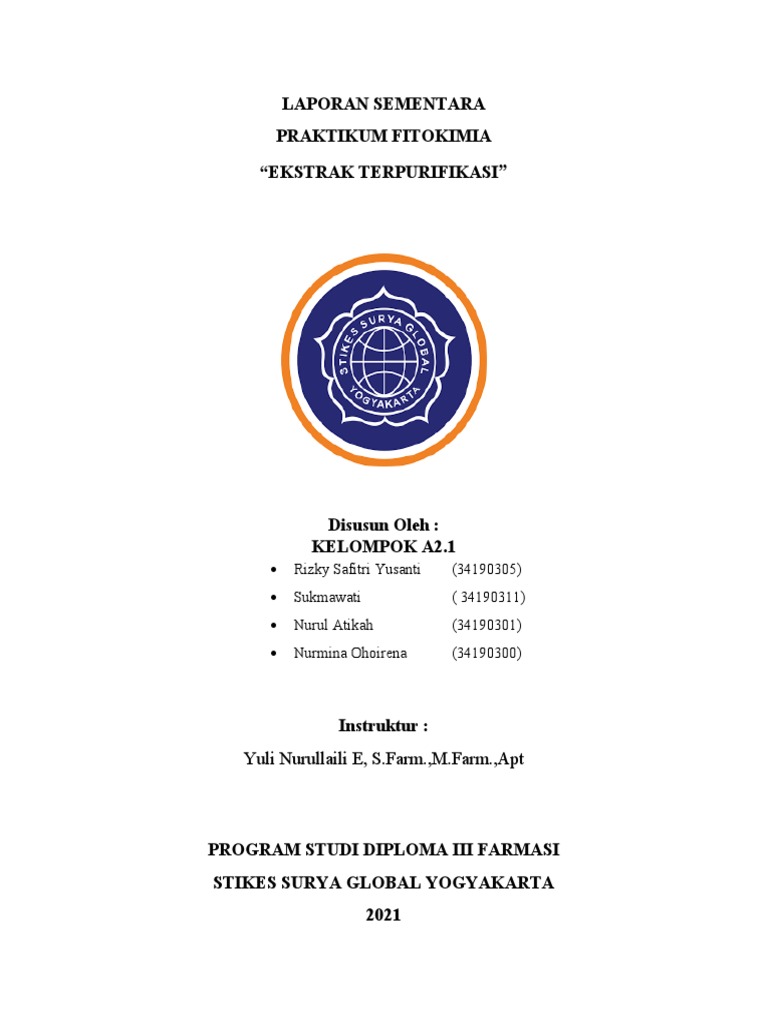Lapsem - Ekstrak Terpurifikasi - A2-1 | PDF