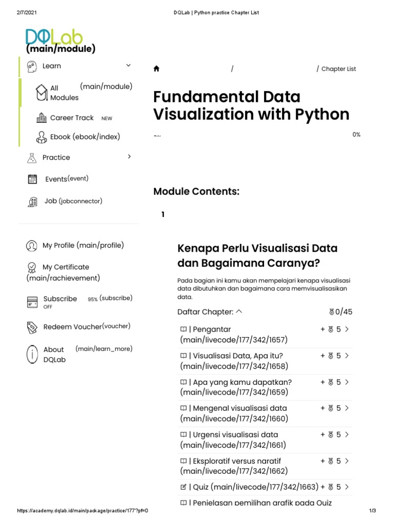 Fundamental Data Visualization With Python | PDF