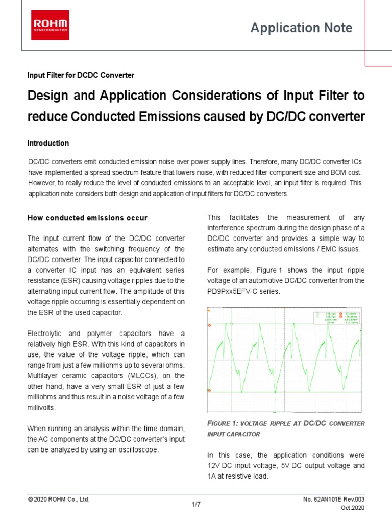 Input Filter | PDF | Inductor | Electronic Filter