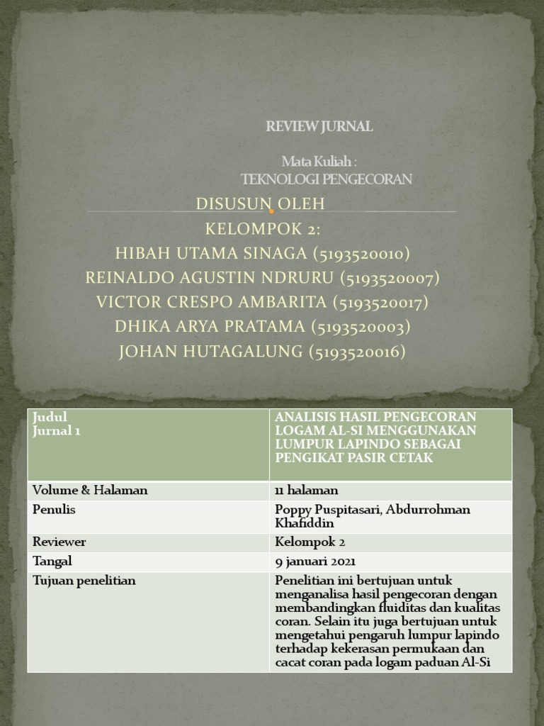 Review Jurnal Kelompok 2 | PDF