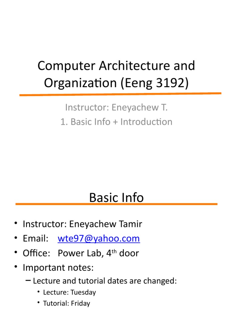 CompArch CH 1 1 | PDF | Central Processing Unit | Classes Of Computers
